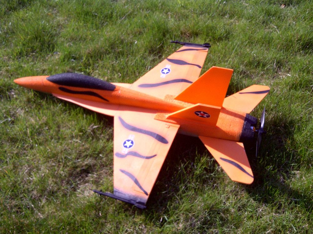 F18 Super Hornet, 70cm Spannweite, EPP Parkflyer Shockflyer, 44,50