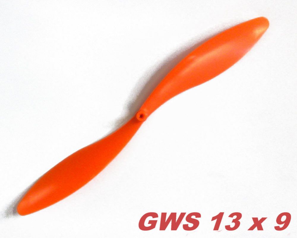 Propeller für Shockflyer Slowflyer Parkflyer GWS 13x9, 2,20